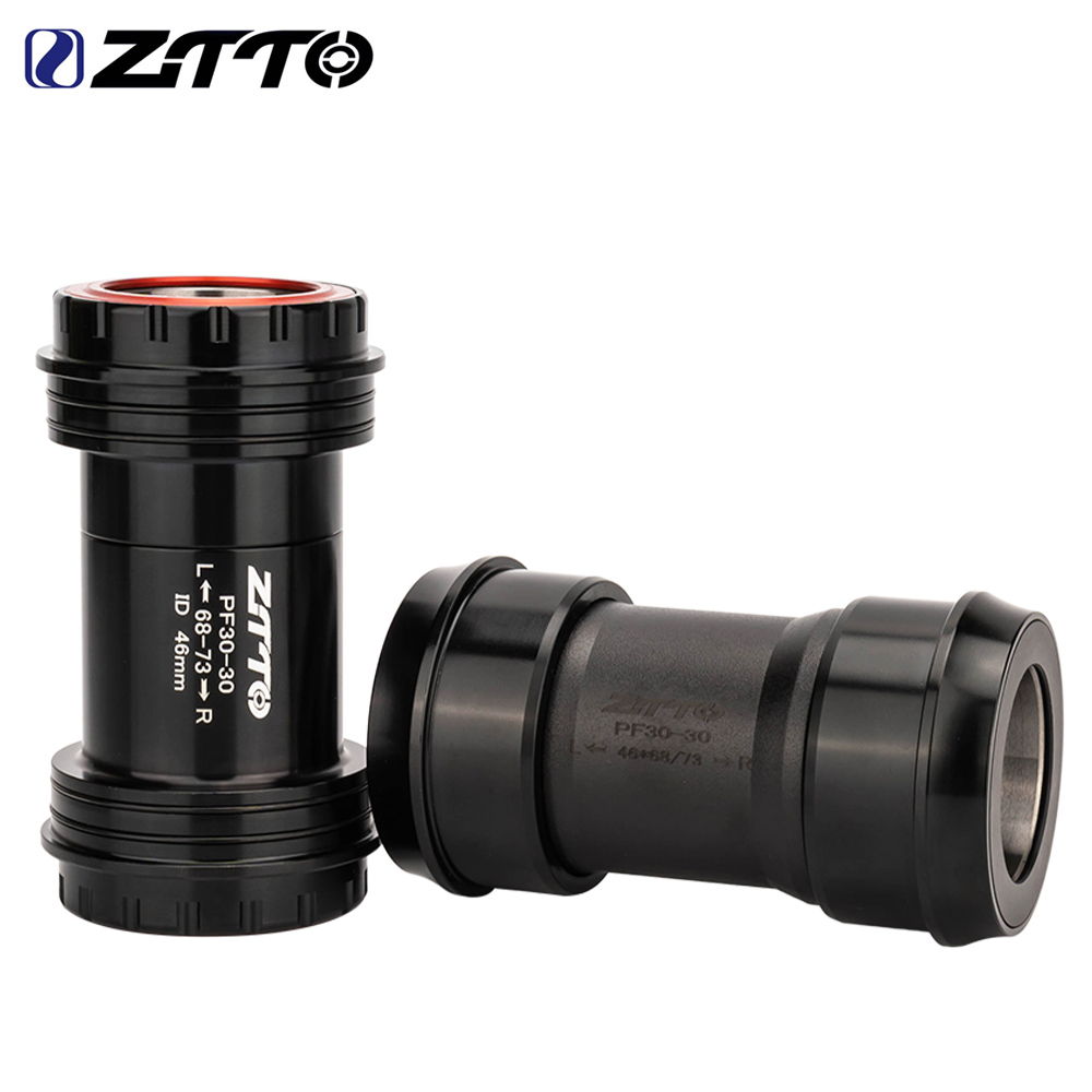 ZTTO Bottom Bracket PF30 30mm Press Fit Road Bike MTB BB Pressfit 46mm Frame with 30 Crank ...