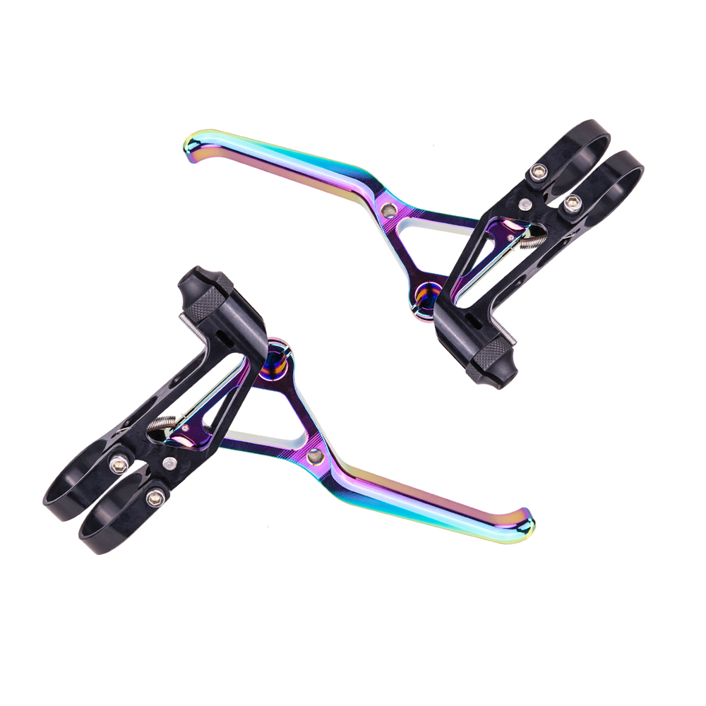ZTTO LP 1 Pair Aluminum colorful Bicycle Brakes V Brake Levers Brake ...