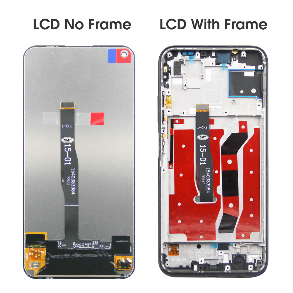 Original For Huawei Nova 7i LCD with Frame Nova 6 SE LCD Display Touch ...