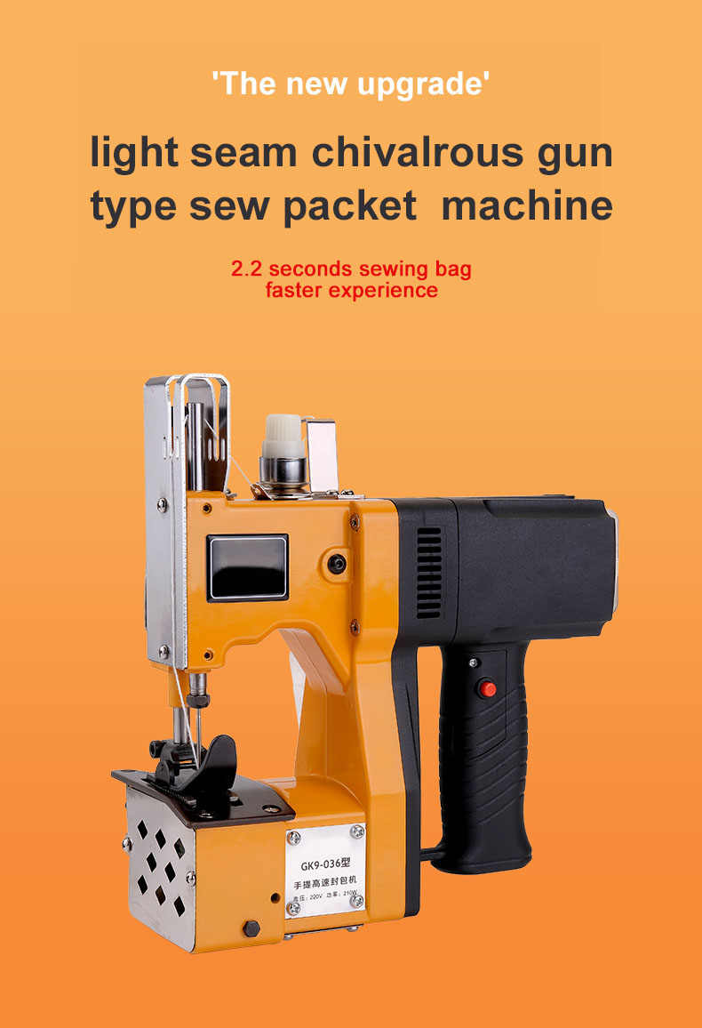 Portable Sack Sealer Bag Closer Sewing Machine Handheld Sack Sewing ...