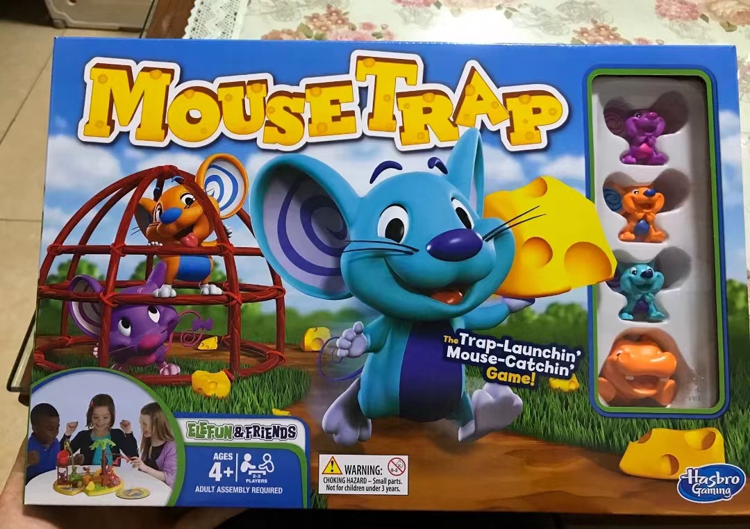 Hasbro Gaming Elefun and Friends Mousetrap Game | Shopee Philippines
