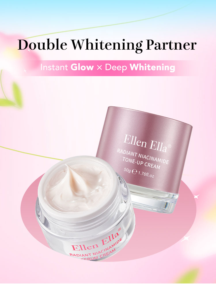 ELLEN ELLA Double Whitening Partner Deep niacinamide Whitening Instant ...