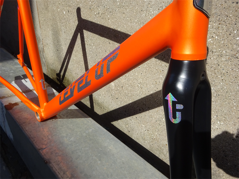 LEVEL UP Frame GB001 Fixed Gear 700c Aluminum 49cm 52cm 55cm Single ...