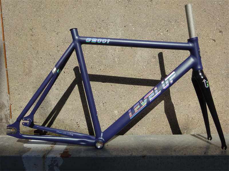 LEVEL UP Frame GB001 Fixed Gear 700c Aluminum 49cm 52cm 55cm Single ...