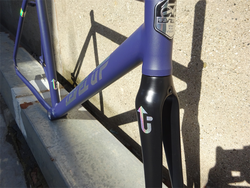 LEVEL UP Frame GB001 Fixed Gear 700c Aluminum 49cm 52cm 55cm Single ...