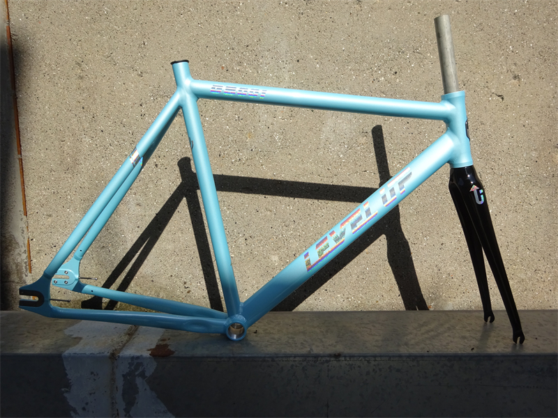 LEVEL UP Frame GB001 Fixed Gear 700c Aluminum 49cm 52cm 55cm Single ...