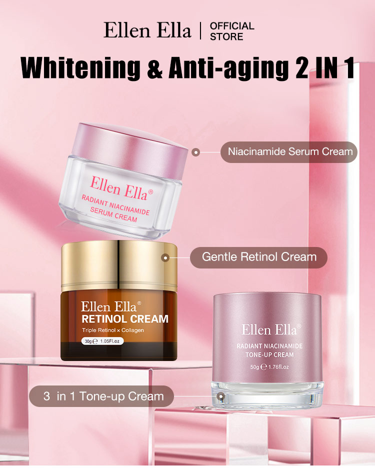【Ready】Ellen Ella Whitening & Ant Aging 2 IN 1-Get Rid Of Dull And ...