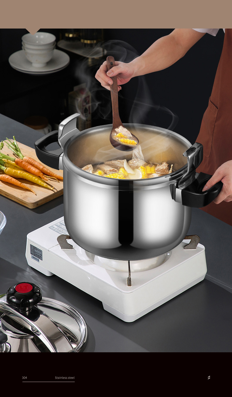 Commercial Pressure Cooker High Quality 304 Stainless Steel Large ...