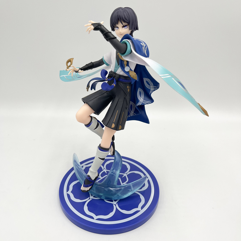 25cm Genshin Impact Wanderer Bamboo Hat Ver. Anime Figure Balladeer ...