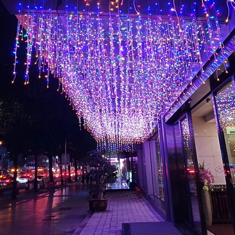 Homemory String Lights 3.5m/7m/10m Can Be Connected Curtain Icicle ...