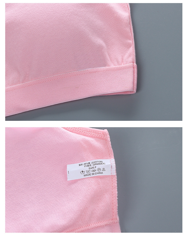 MOMO 8-16Yrs Baby Bra Soft Cotton Girls Training Bra Kids Sports Bra ...