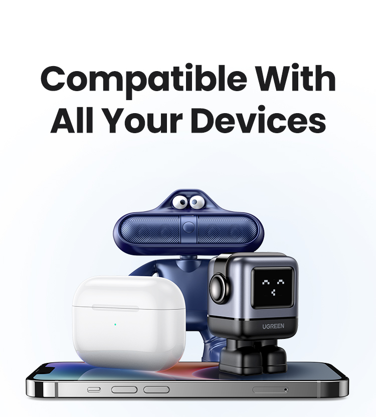 UGREEN Uno 30W GaN Charger Robot Design PD Fast Charger PPS PD3.0 for ...