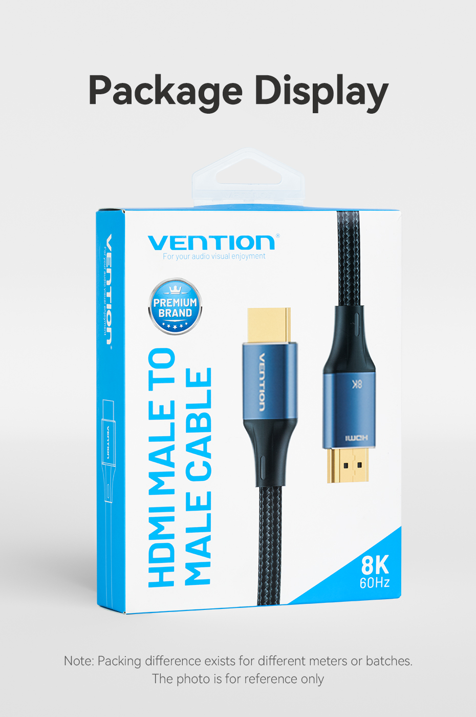 Vention HDMI 2.1 Cable 8K Aluminum Alloy Dolby Vision HD for TV Xiaomi ...