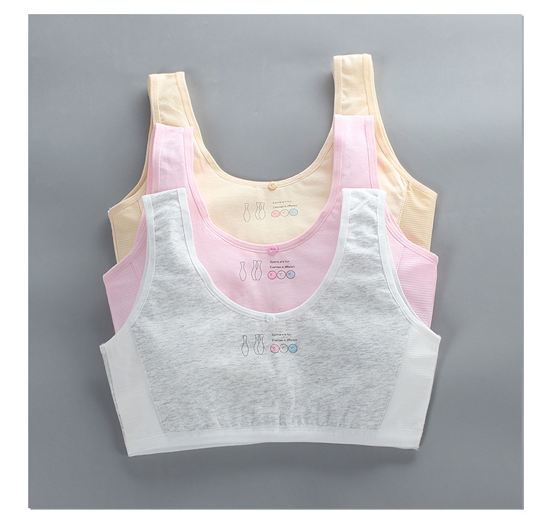 MOMO 9-16yrs Baby Bra Girls Training Bra Kids Bras Student Breathable ...
