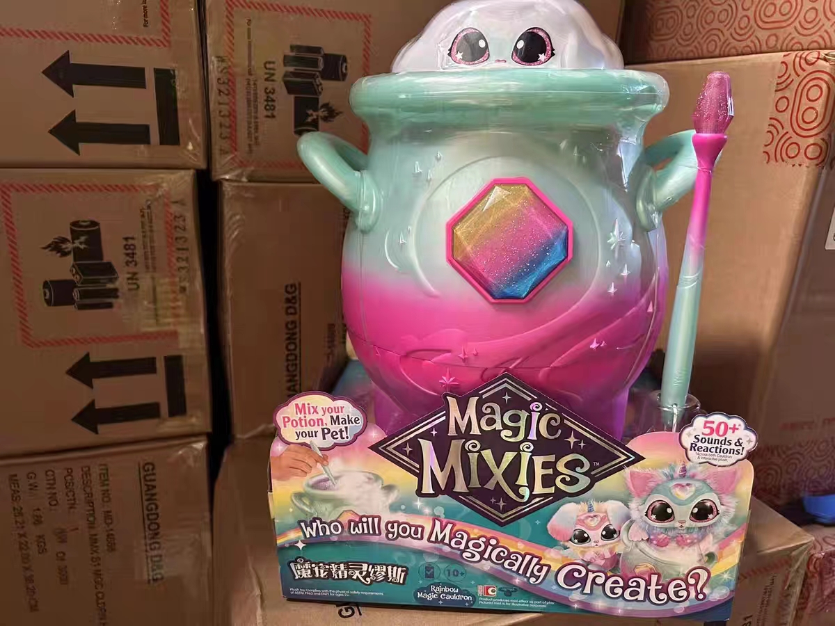 Magic Mixies Magical Misting Cauldron with Exclusive Interactive 8 inch ...