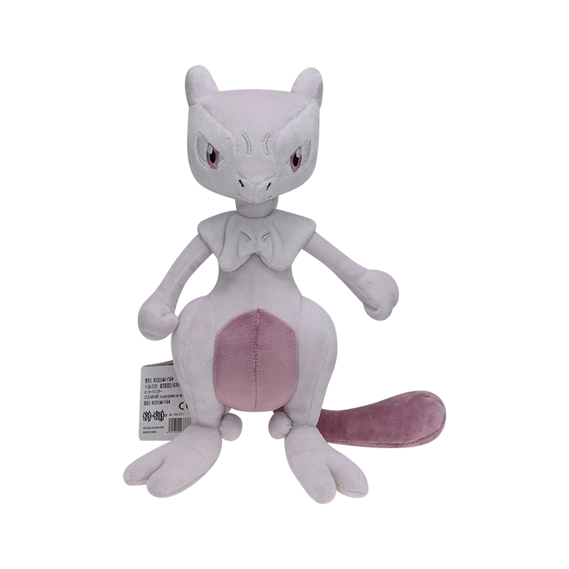 25.5cm Japan Anime Pokemon Figurine Mewtwo Mewtu Mew Plush Toys Doll ...