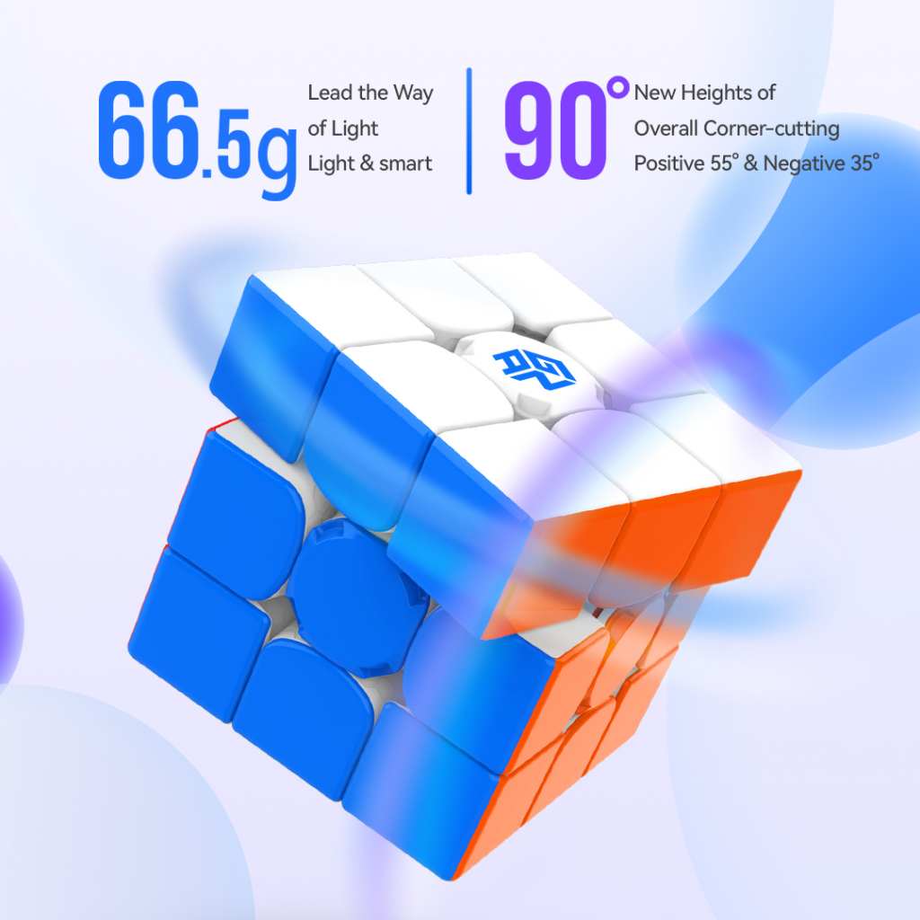 Gan 12 Ui FreePlay 3x3 Magnetic Cube Speed Professional Gan 12 Ui Free ...