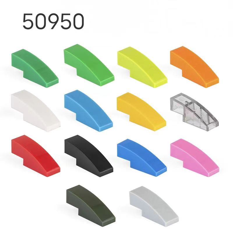 Moc Building Blocks Compatible with 50950 Small Particles Assembled 3x1 ...