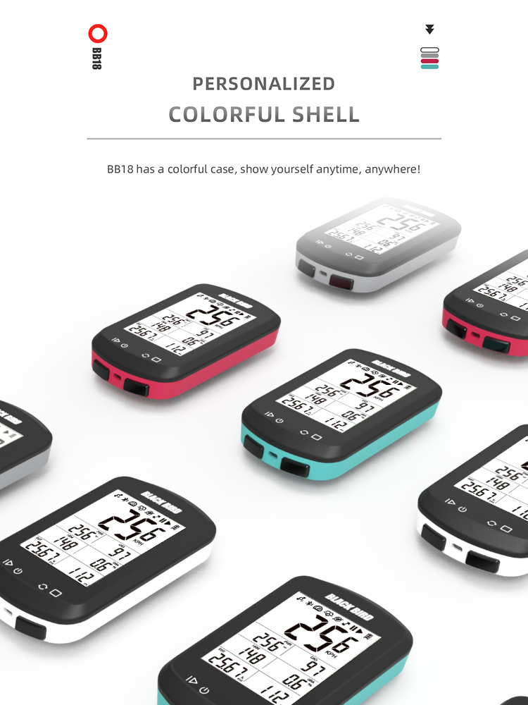 Blackbird BB18 Bike speedometer wireless water proof IPX7 Type-C ...