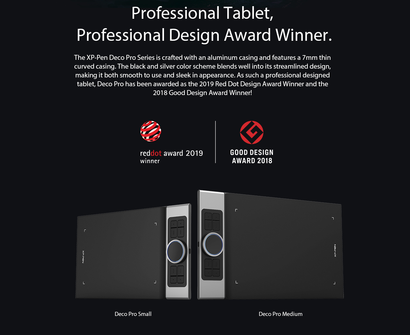 XPPen Deco Pro Drawing Tablet Pen Tablet Digital Graphic Tablet Support ...