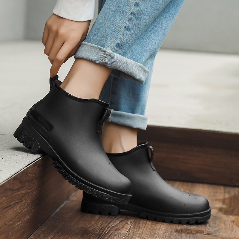 CHANGEMOORE Bota For Men Rain Boots Non-slip Waterproof Fashion Rain ...