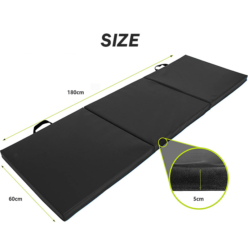 3-Folding Fitness Mat Acrobatic Gymnastic Mat Fitness Carpet Dance ...
