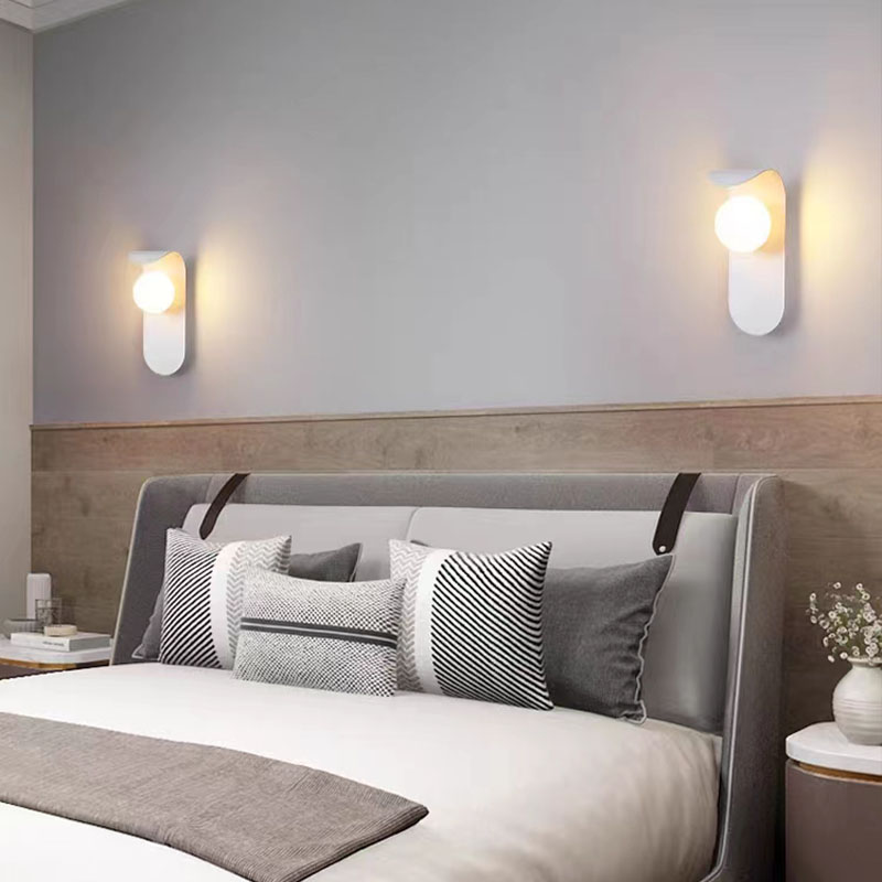 Creative Bedroom Wall Lamp Modern Indoor Wall Light Simple Living Room ...
