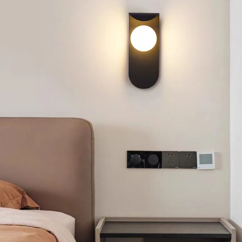 Creative Bedroom Wall Lamp Modern Indoor Wall Light Simple Living Room ...