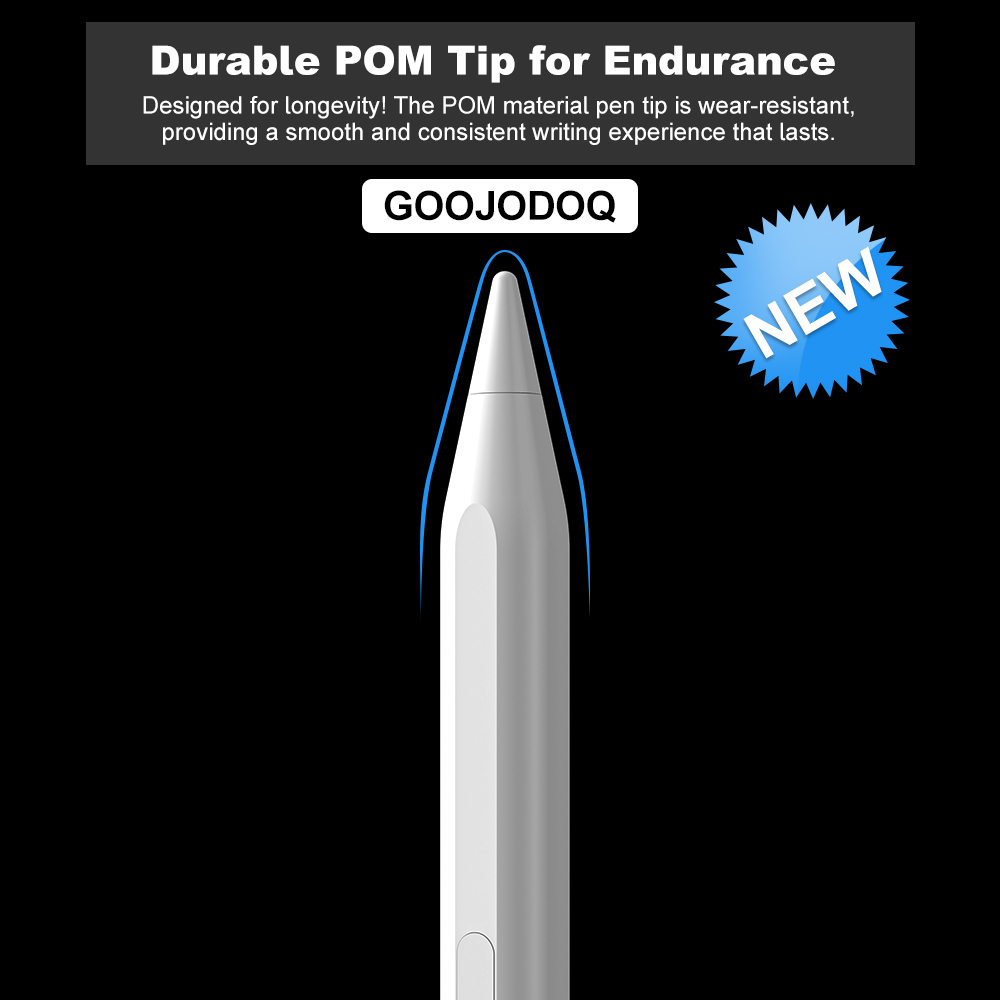GOOJODOQ GD13 Pro Stylus Pencil for iPad with One key return key Auto ...