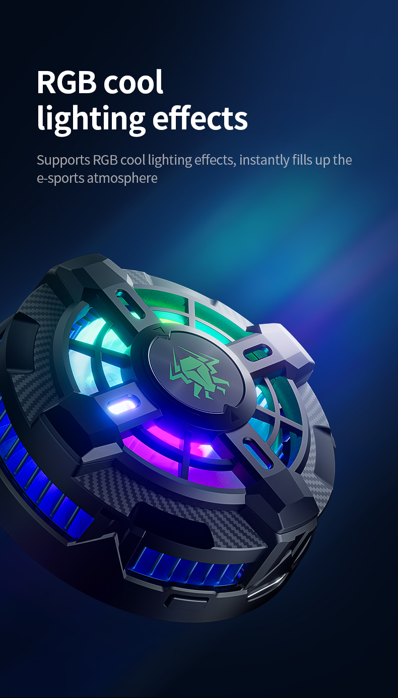 PLEXTONE HeatSink EX2 Ultra Mobile Phone Cooler Gaming Radiator RGB ...