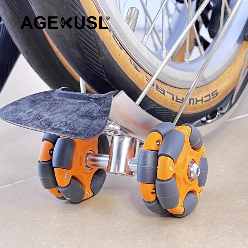 AGEKUSL Bike Mudguard Wheel Bracket CNC Aluminium Alloy Union Jack ...