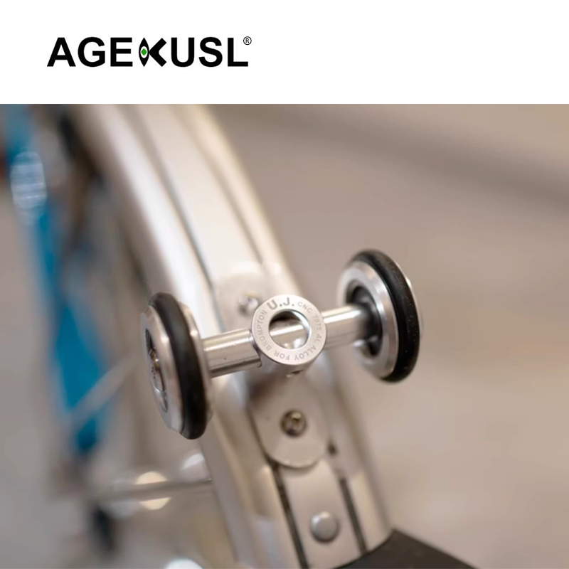 AGEKUSL Bike Mudguard Wheel Bracket CNC Aluminium Alloy Union Jack ...