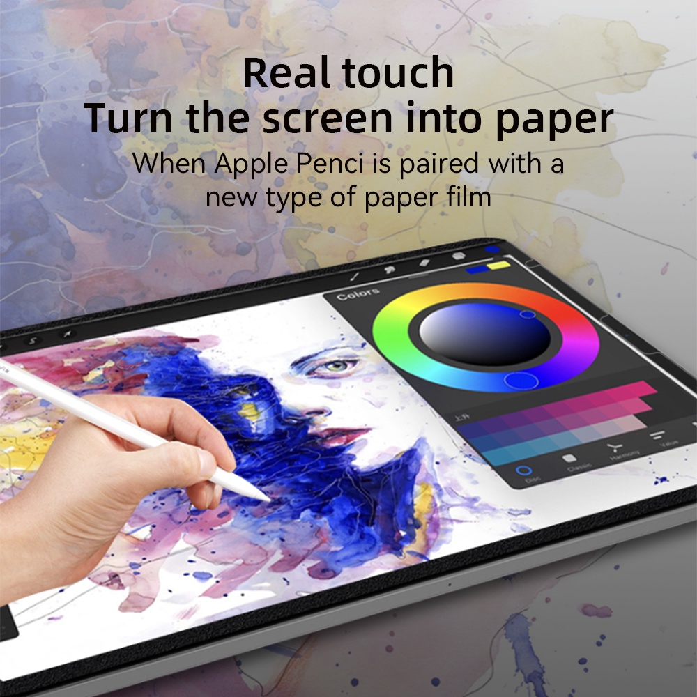Paper Film Like Screen Protector for iPad Pro 11 12.9 Air4 Air5 10.9 ...
