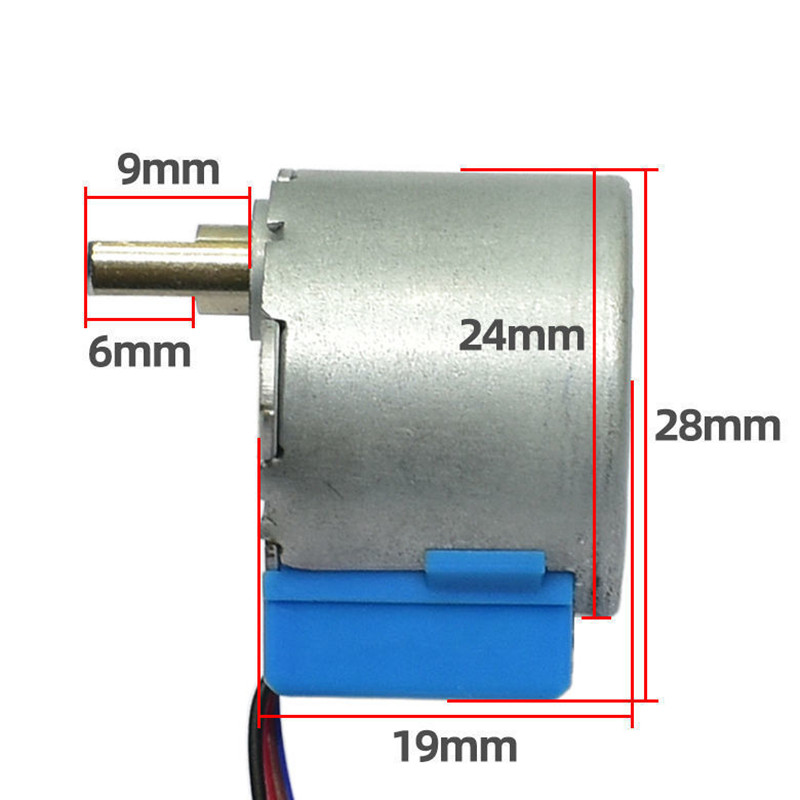 24byj48 Wireless Camera Monitor PTZ Motor 4 Phase 5 Wire DC 5V Gear ...