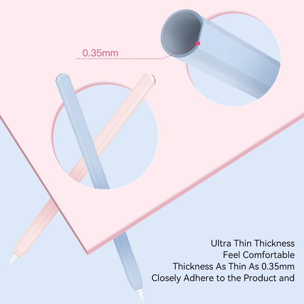 Silicone Pencil Case for Apple Pencil 2nd Generation / Pencil Pro 2024 ...
