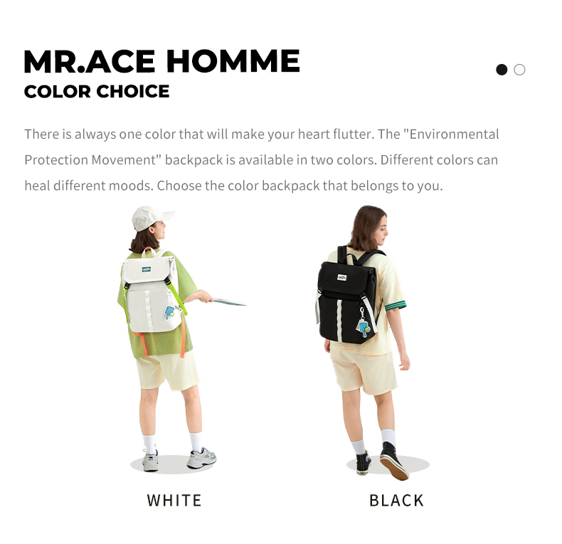 Mrace aesthetic bagpack for school unisex simple backpack for women ...
