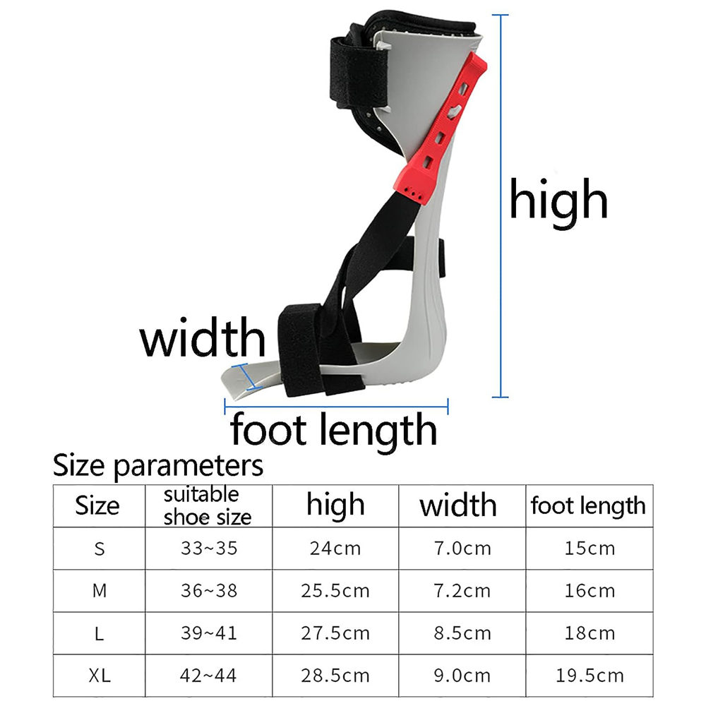 1Pcs AFO Drop Foot Support Splint Ankle Foot Orthosis Brace for Stroke ...