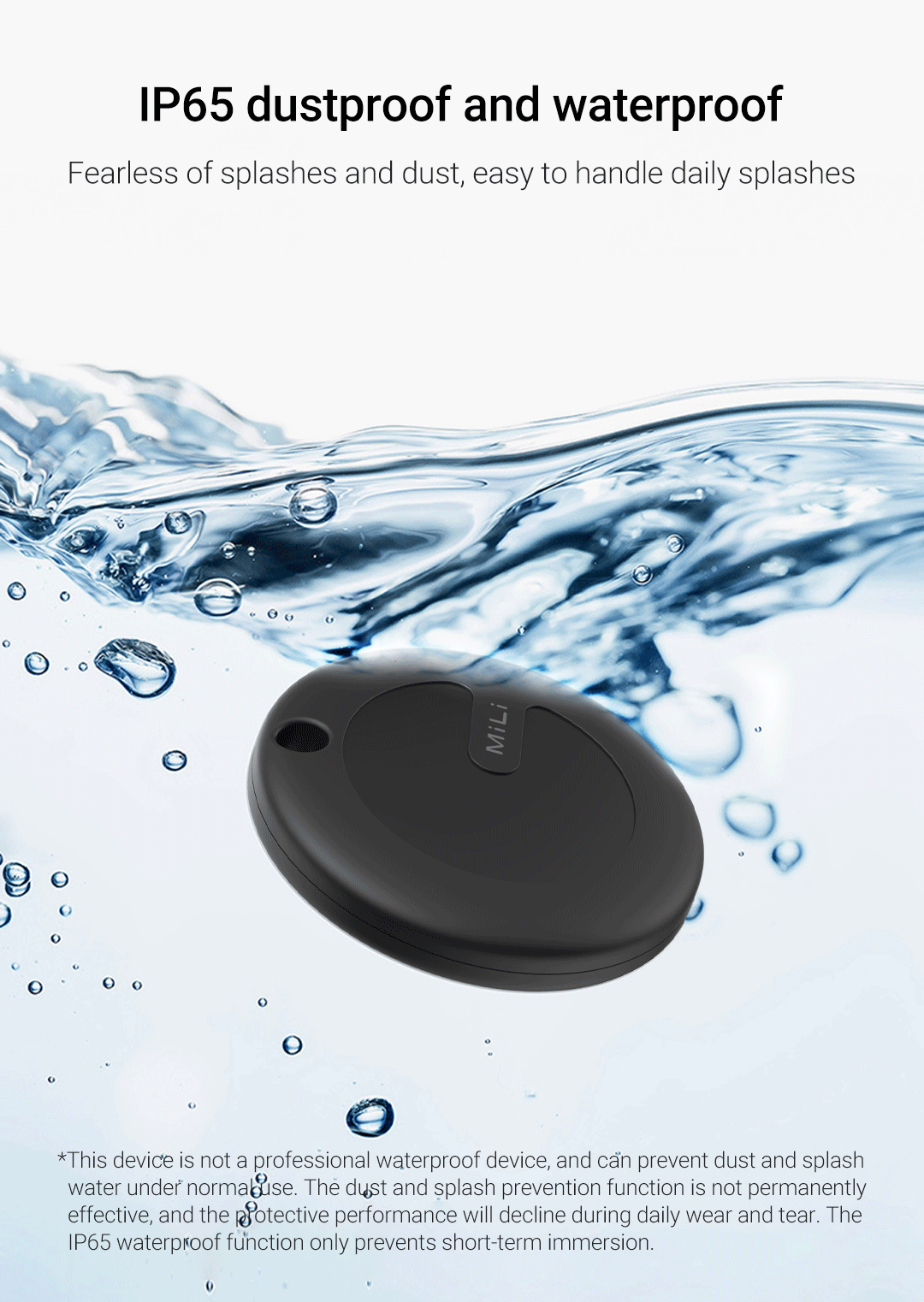 For iOS MiLi MiTag GPS Bluetooth Tracker Keys Finder and Pet Locator ...