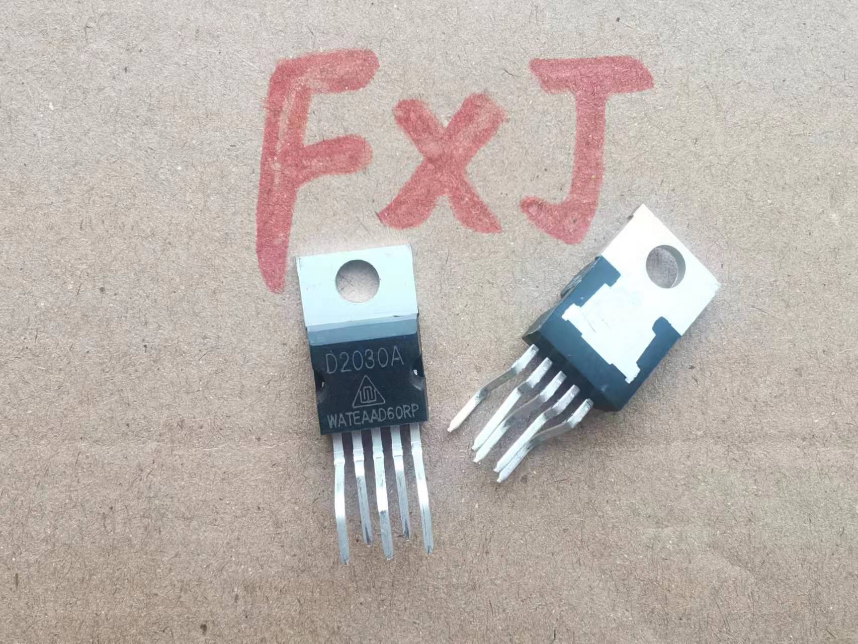 ((10 Pcs) D2030 D2030A Audio Amplifier Circuit TO-220 Original Genuine ...