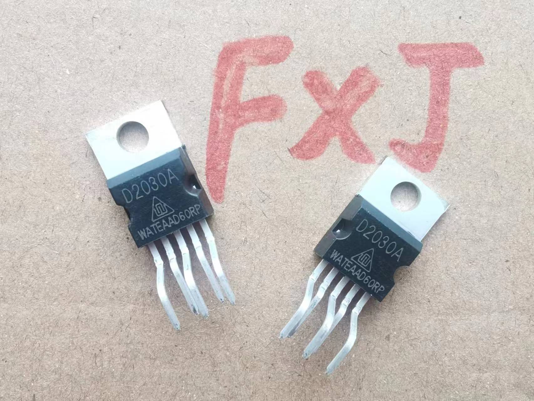 ((10 Pcs) D2030 D2030A Audio Amplifier Circuit TO-220 Original Genuine ...