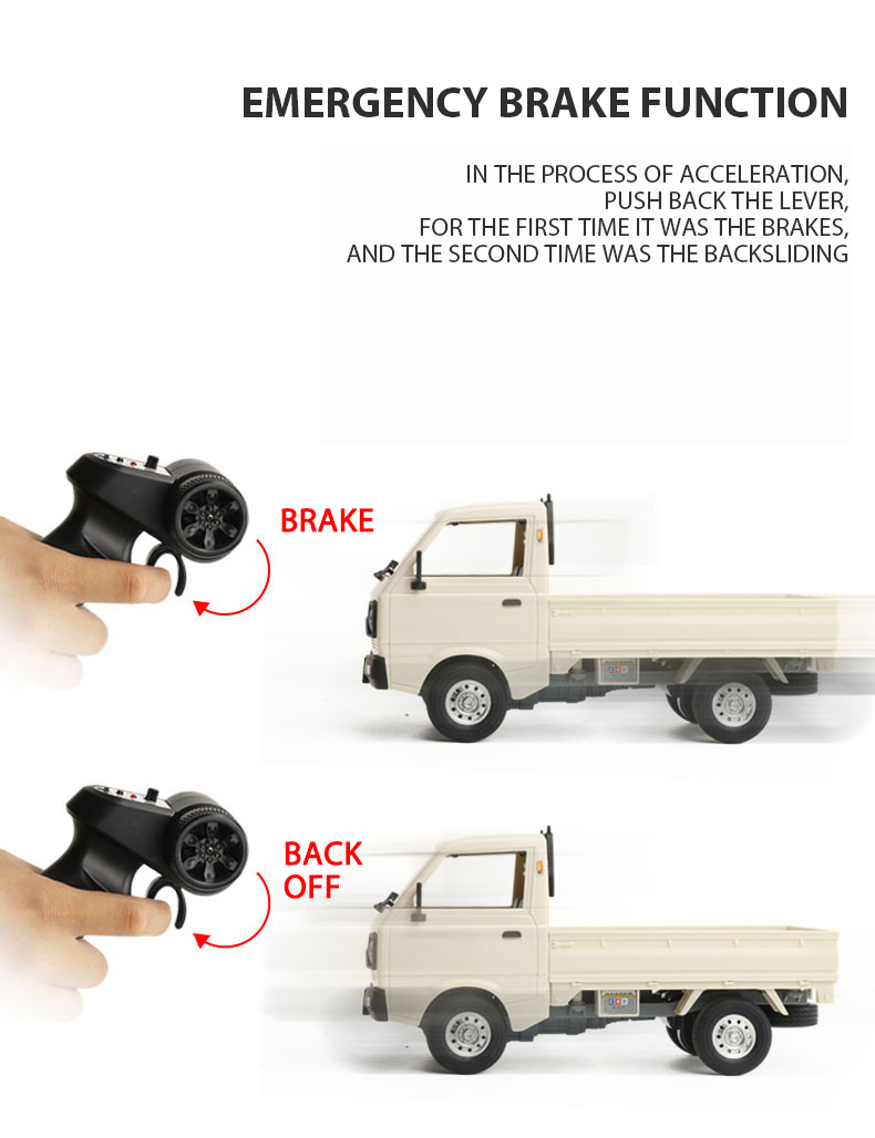 1:16 RC Box Freight Car Remote Control Cargo Truck Car Drift Simulation ...