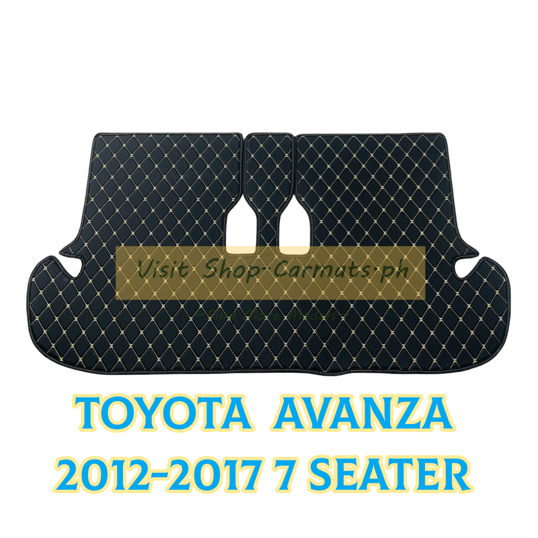 [Ready Stock] For Toyota Avanza BOOT CARPET PU LEATHER BOOT TRAY CARGO ...