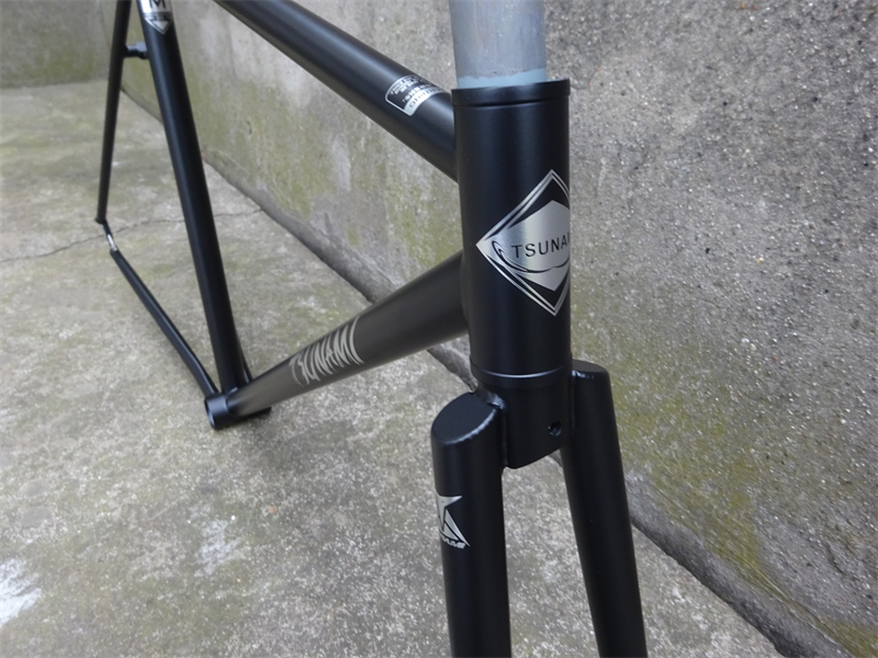 SNM4130 TSUNAMI CR-MO Fixed Gear Frame and Fork SNM Chrome Molybdenum ...