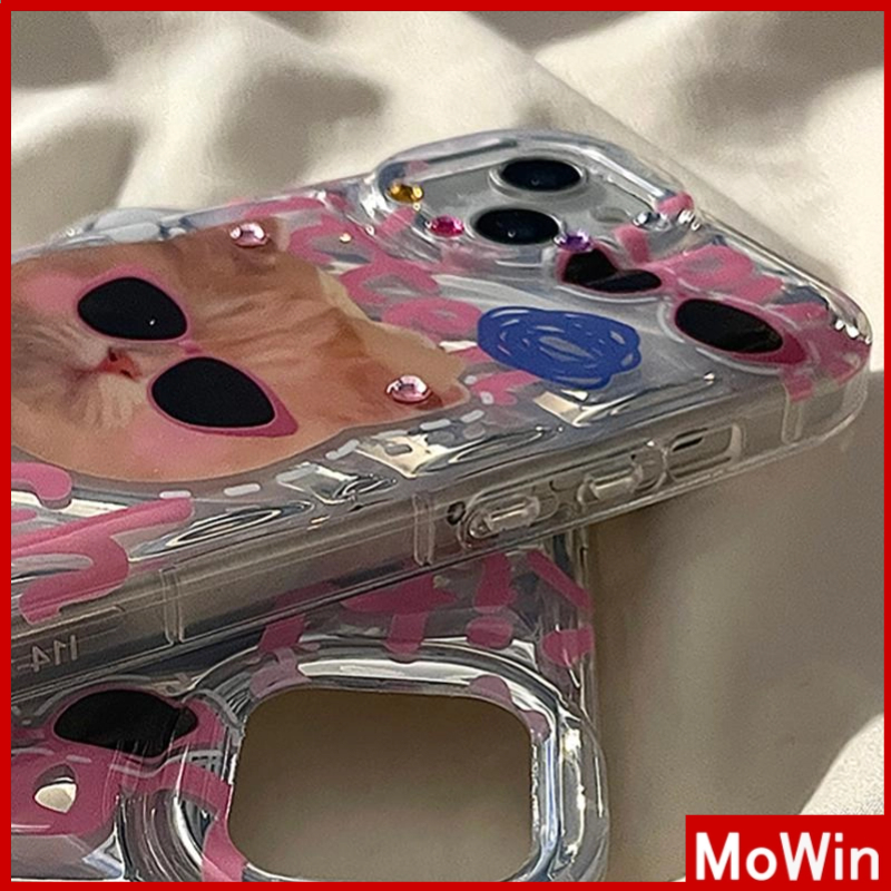 For iPhone 14 Pro Max iPhone Case Laser Water Ripple Case Clear TPU ...