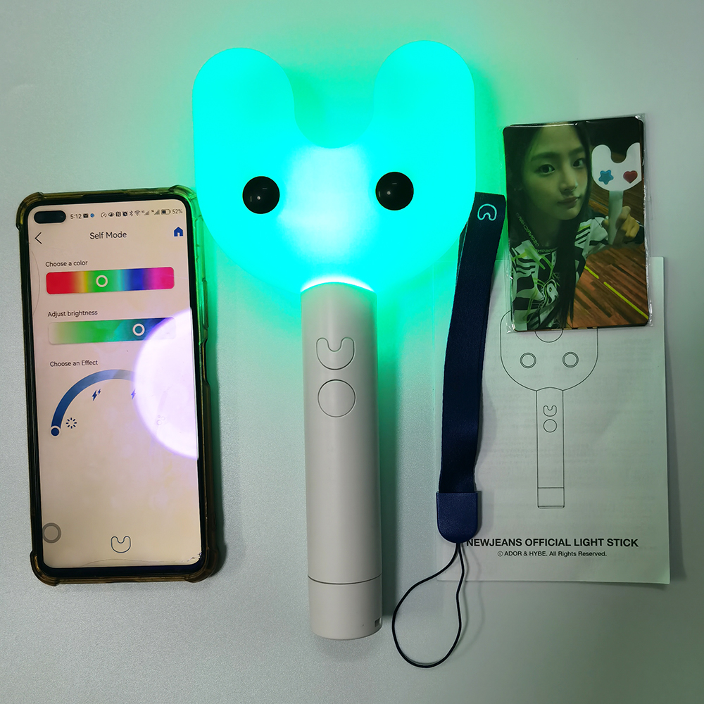 Ready-on-Hand Newjeans lightstick OFFICIAL BINKY BONG Light Stick ...