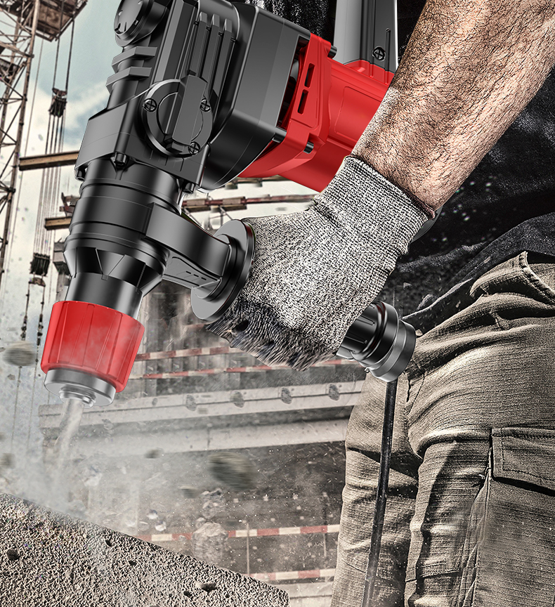 Demolition Electric Hammer 2200W 220V Heavy Duty Rotary Hammer Drill ...