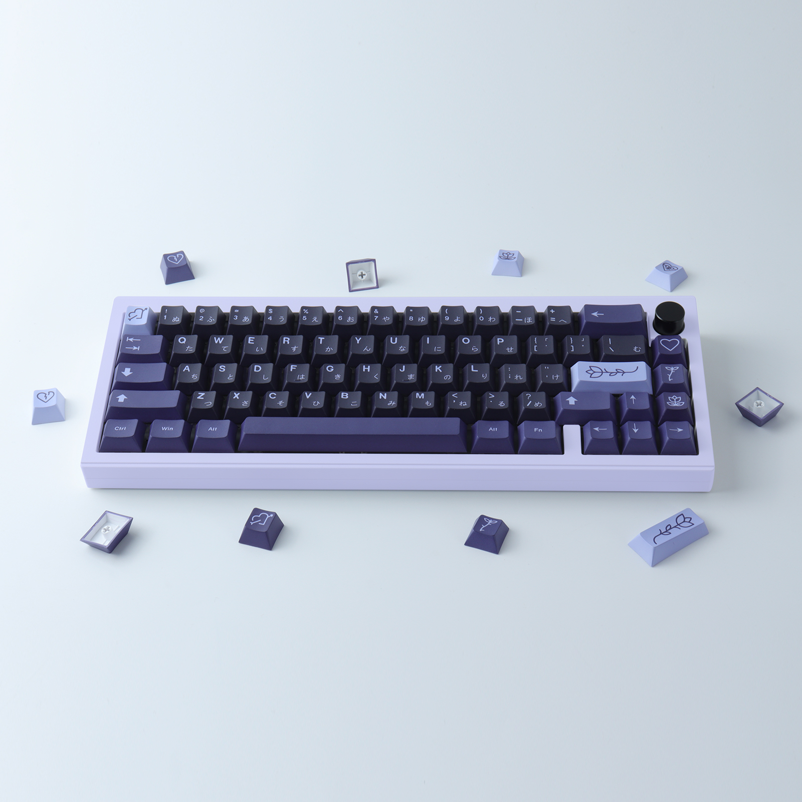 GMK First Love Keycaps, 156 Keys PBT Keycaps Cherry Profile DYE-SUB ...
