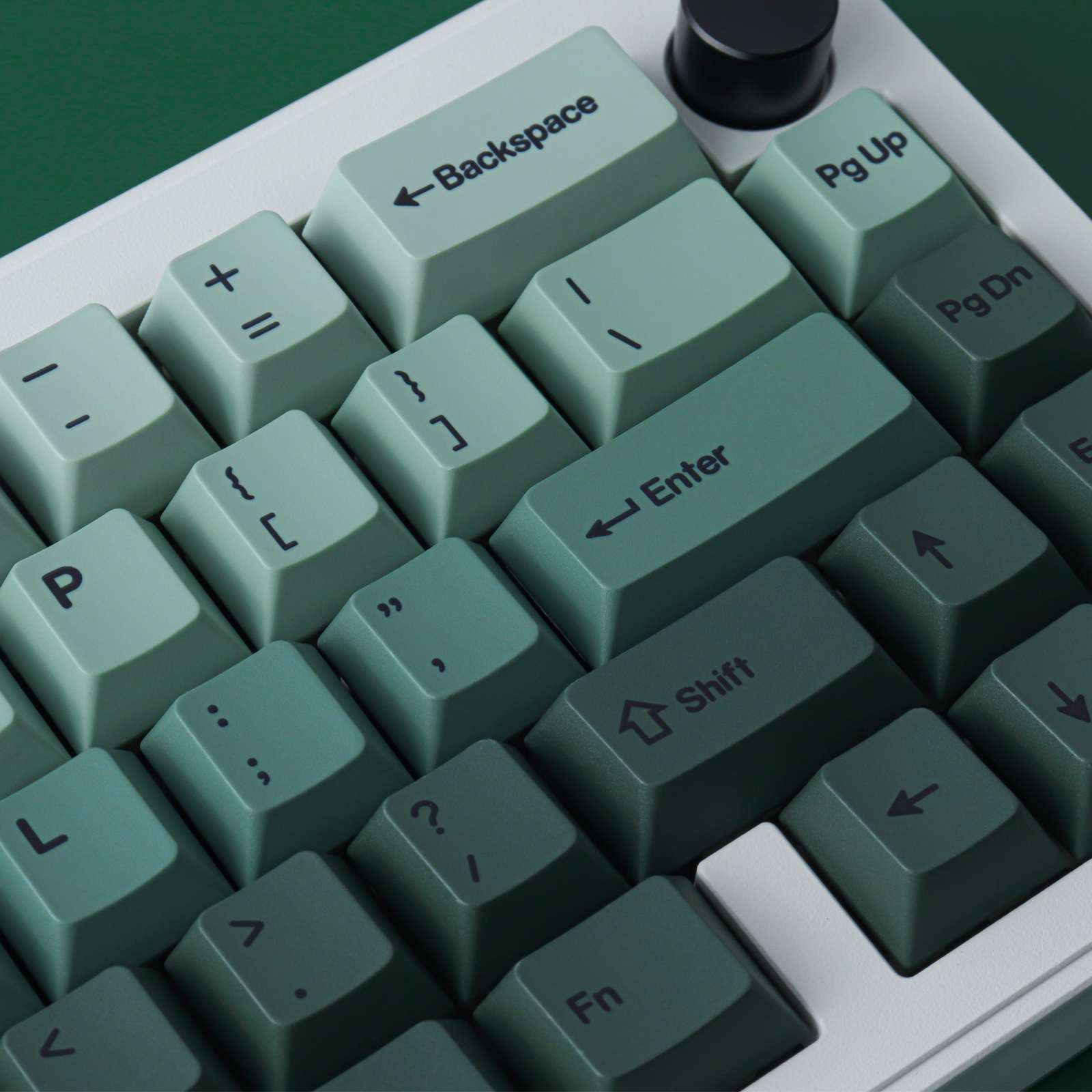 GMK Green Everywhere Keycaps, 144 Keys PBT Keycaps Cherry Profile DYE ...