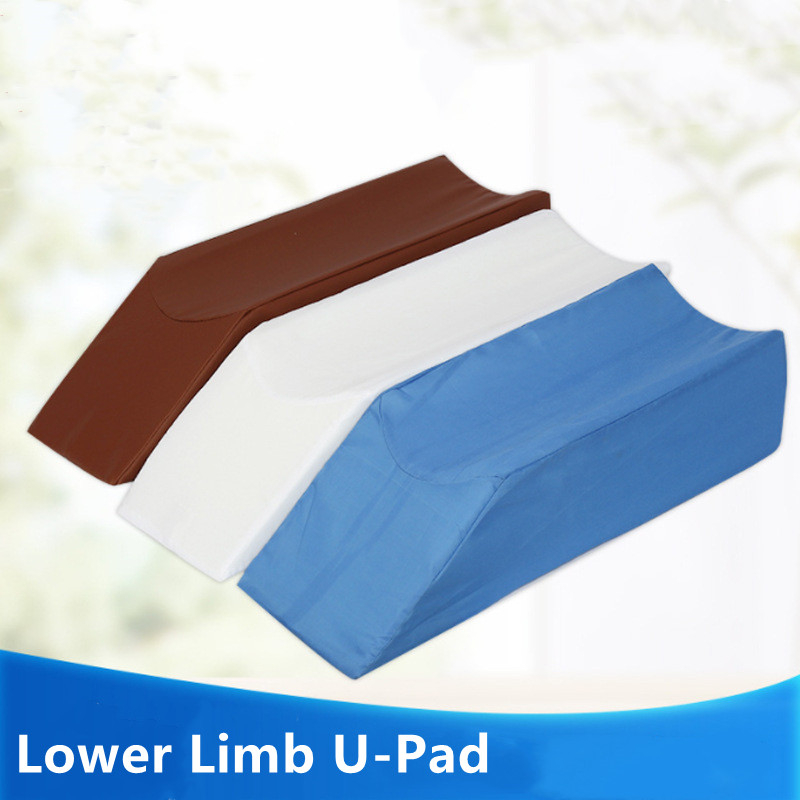 U Shape Sponge Leg Elevation Pillow Footrest Rest Relax Raiser Knee ...