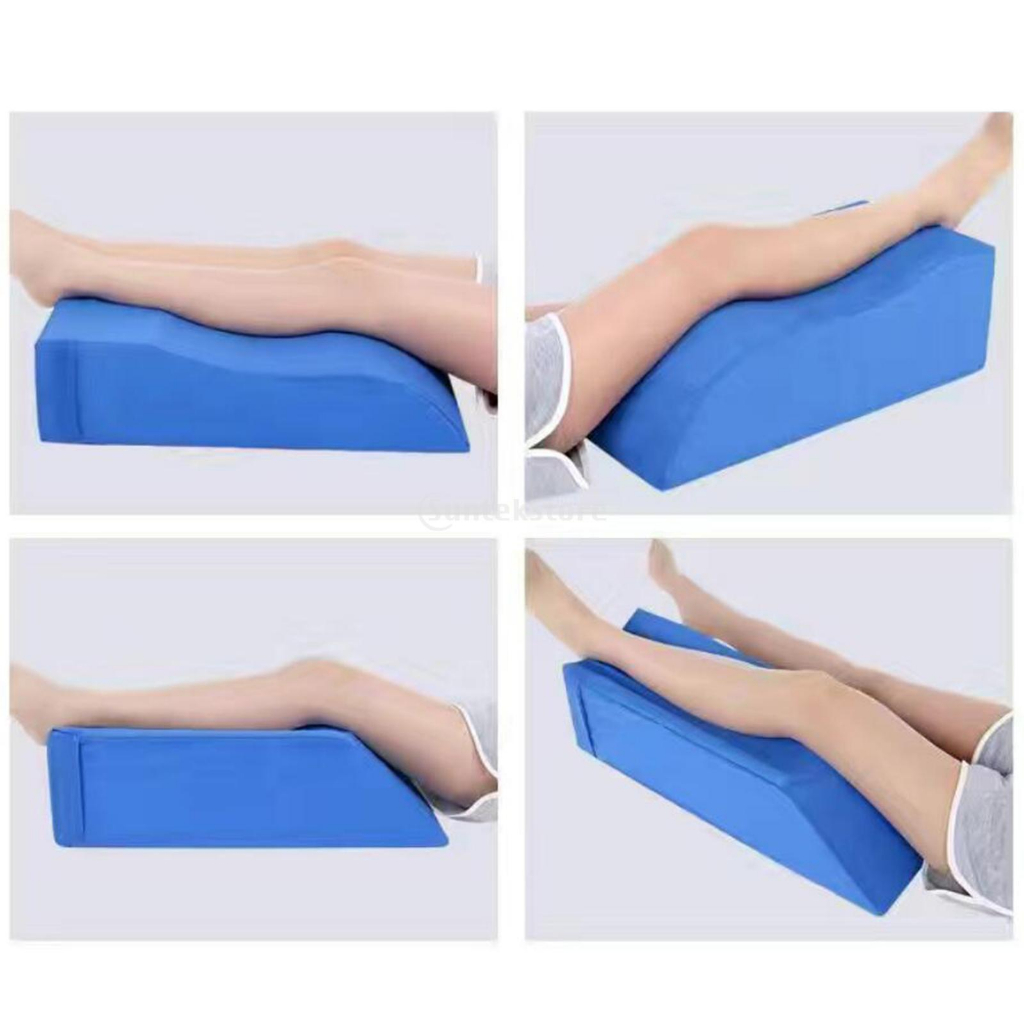 U Shape Sponge Leg Elevation Pillow Footrest Rest Relax Raiser Knee ...